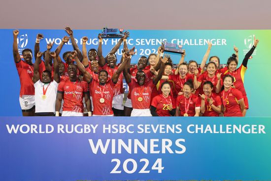 China y Kenia celebran en el primer Challenger 2024 en Dubai ? HSBC SVNS