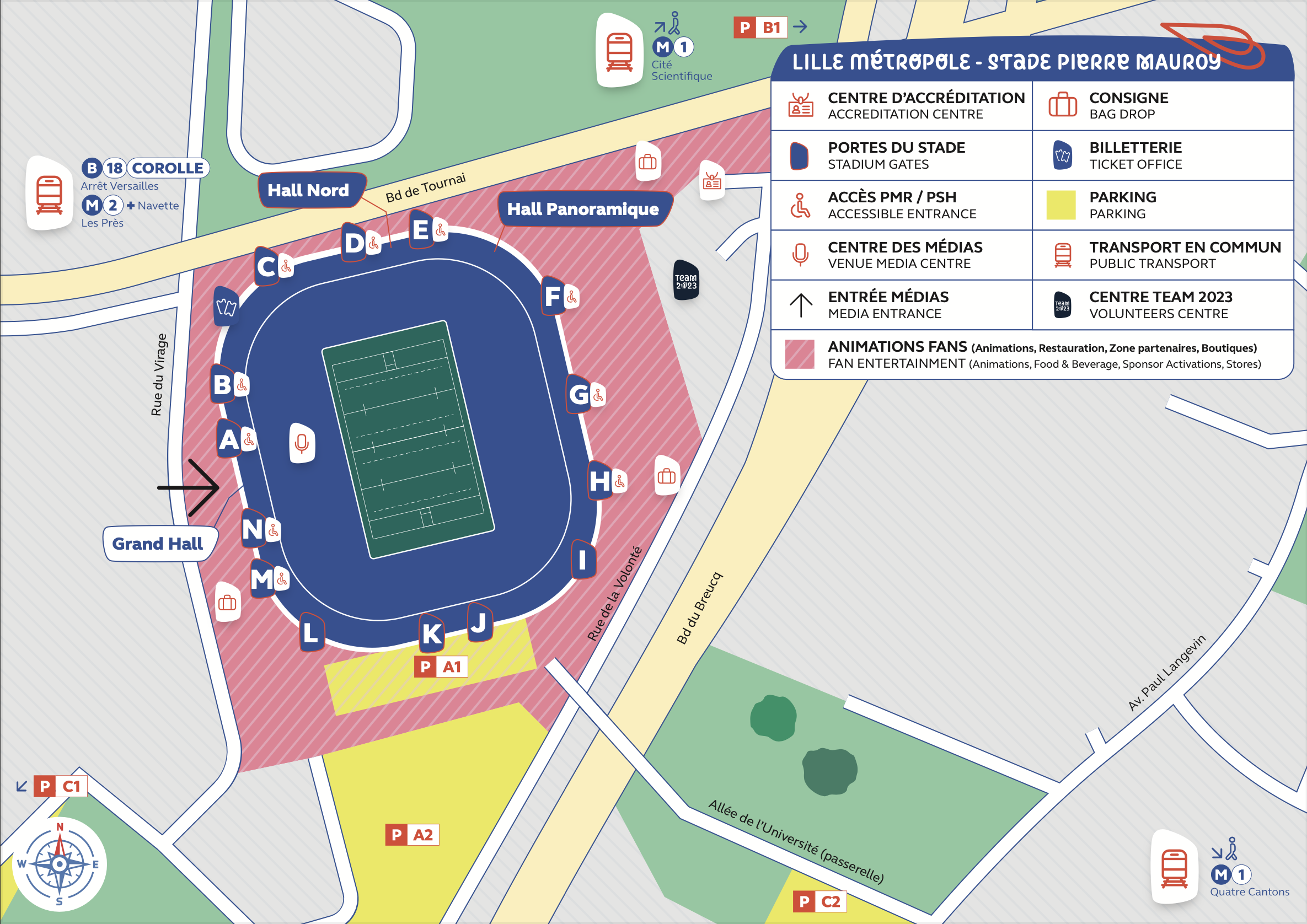 Stade Pierre Mauroy (Lille) - Media info | World Rugby