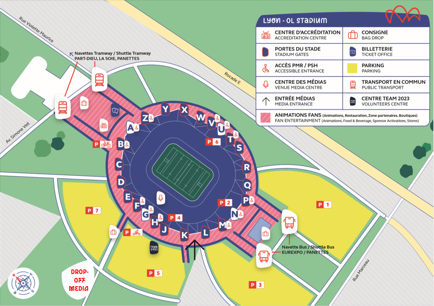 OL Stadium - Media info | World Rugby
