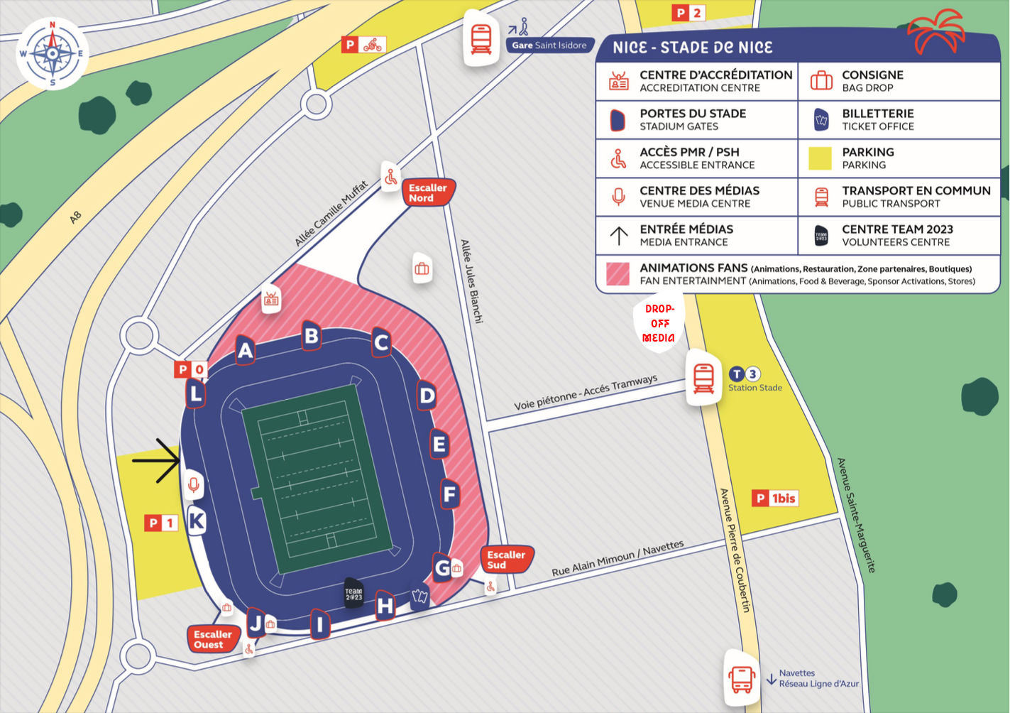 Stade de Nice - Media info | World Rugby