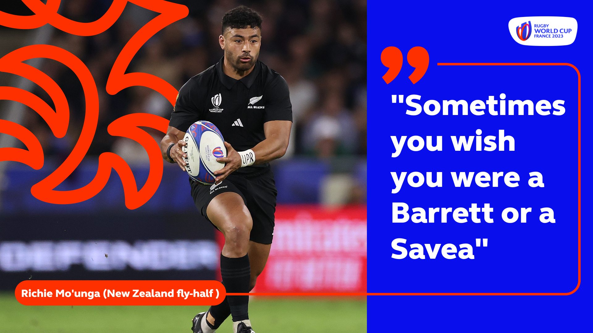 'Sometimes you wish you were a Barrett or a Savea' - Quotes of the Day