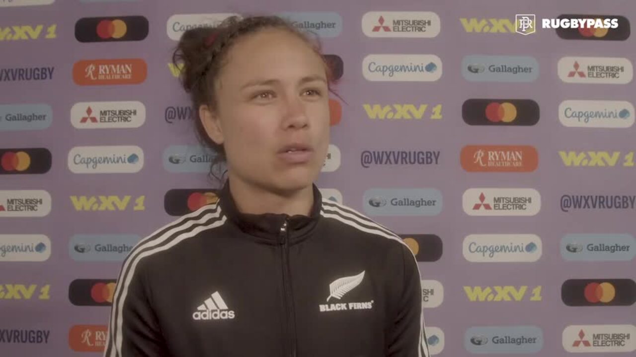 Ruby Tui: Post-match interview v Wales