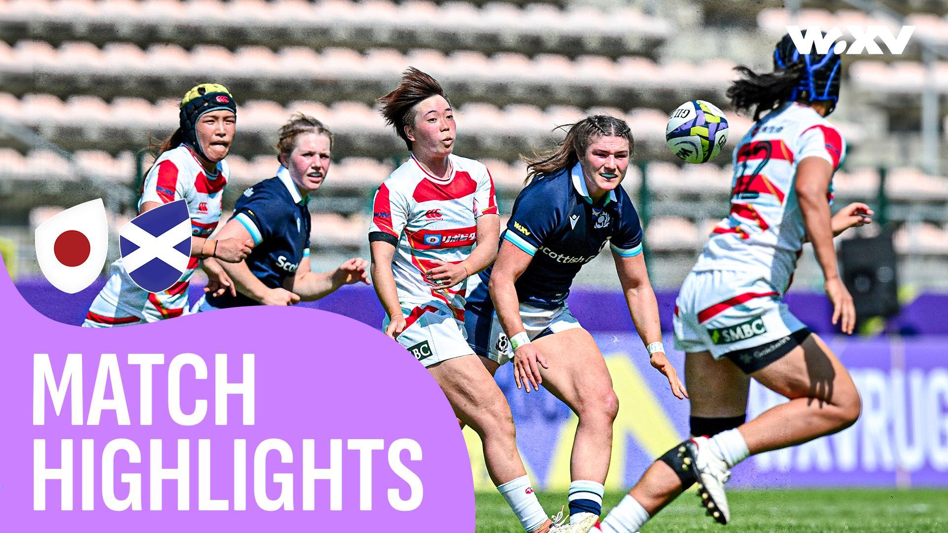 Japan v Scotland | Highlights | WXV2