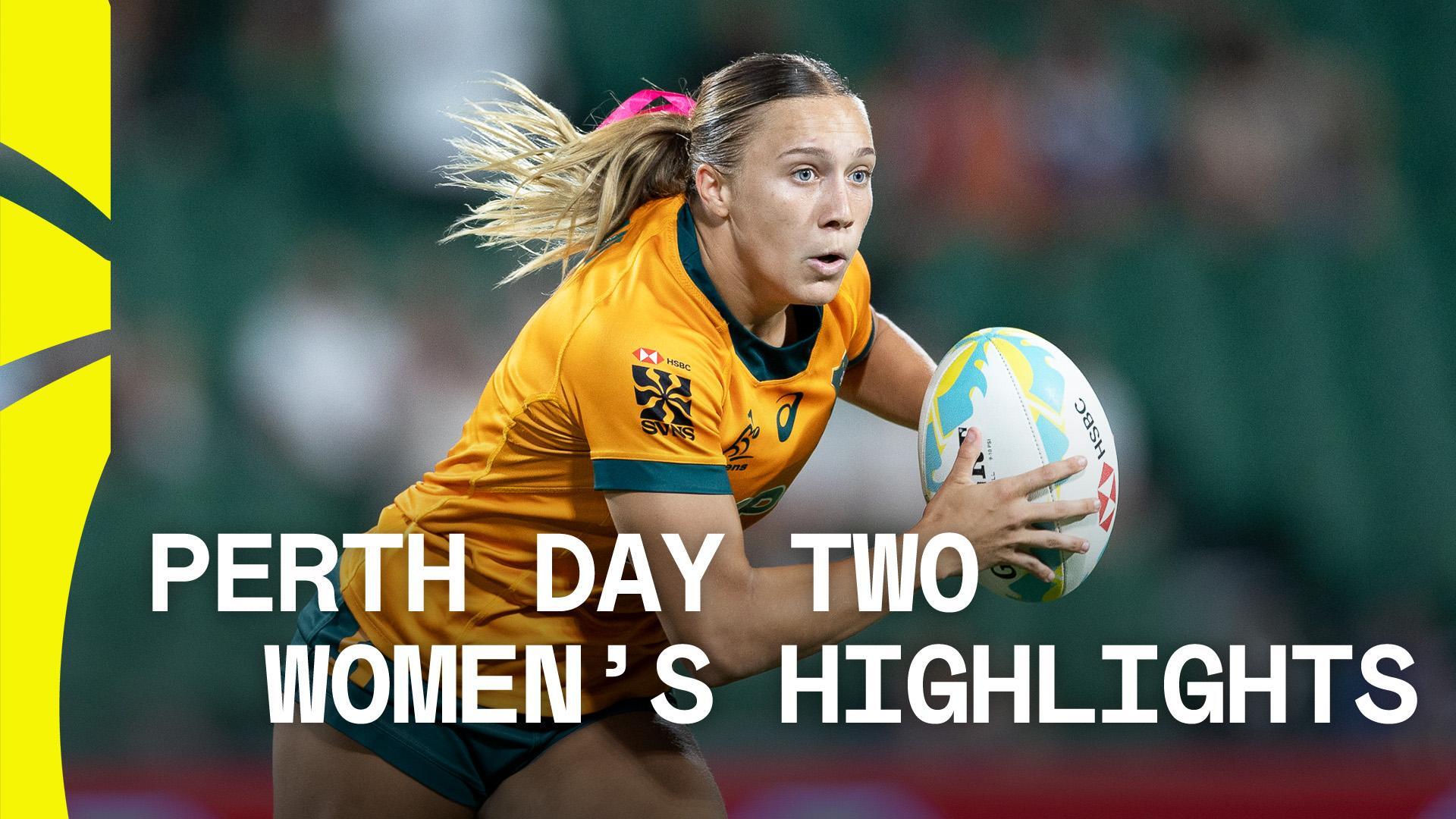 HSBC SVNS Perth 2025 | Day Two Women's Highlights