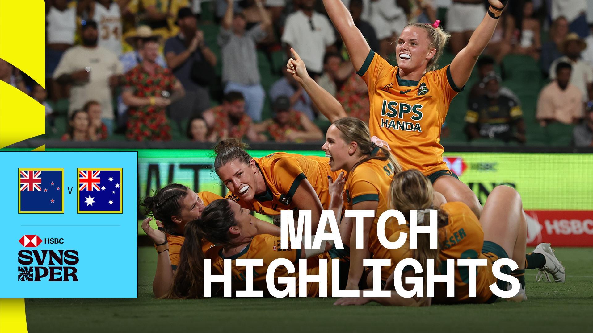 New Zealand v Australia | HSBC SVNS Perth 2025 | Women's Final Match ...