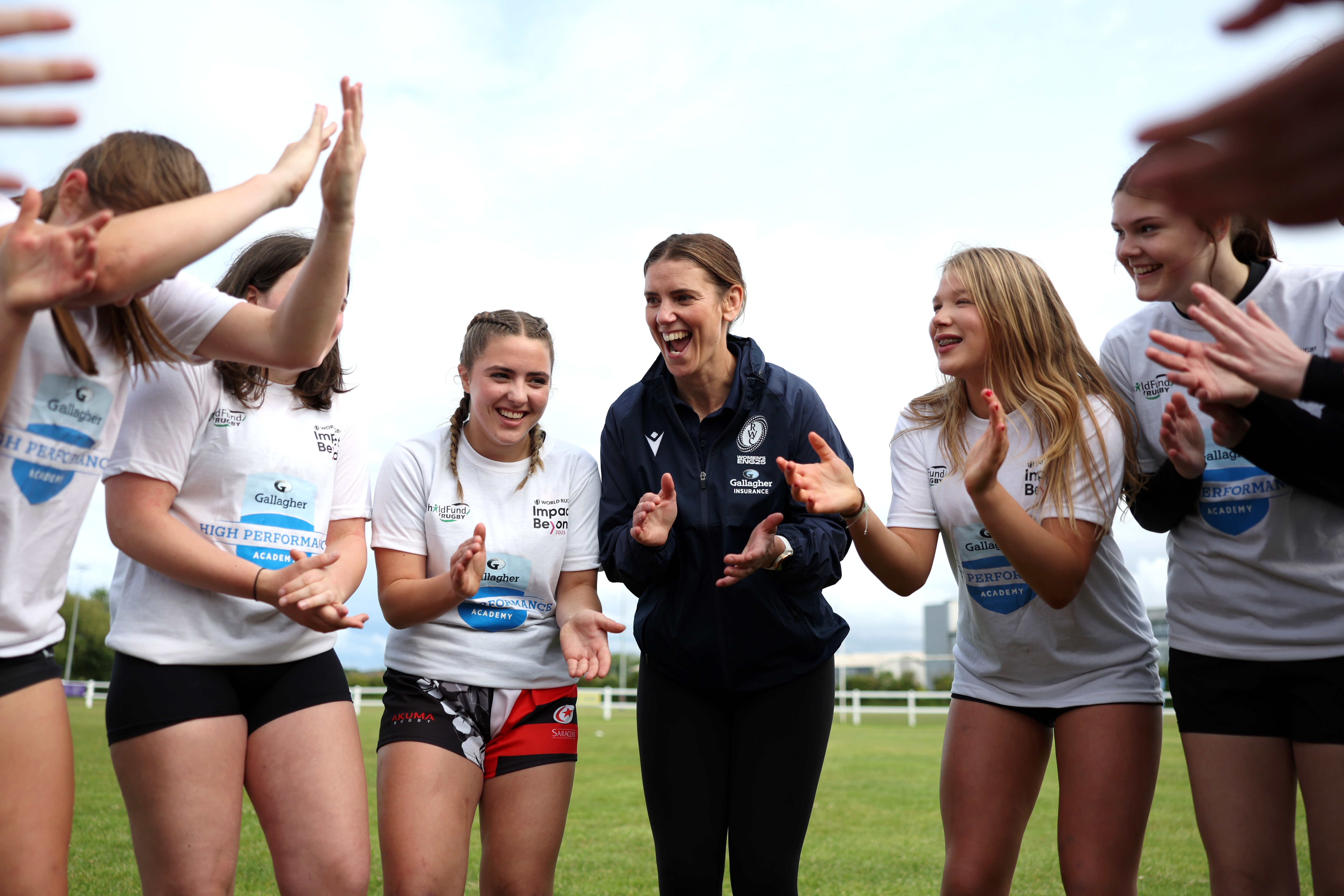 Sarah Hunter returns to her first club to inspire the next generation ...