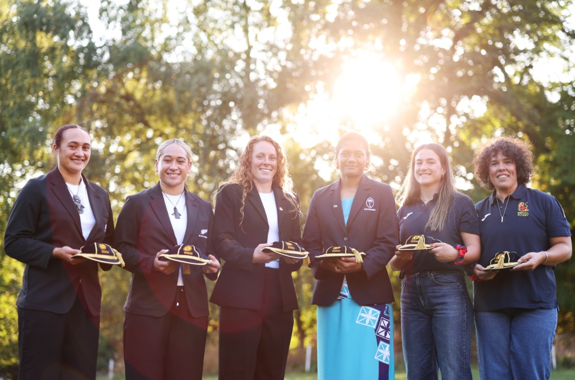 All 16 participating teams officially welcomed to Women's Rugby World ...