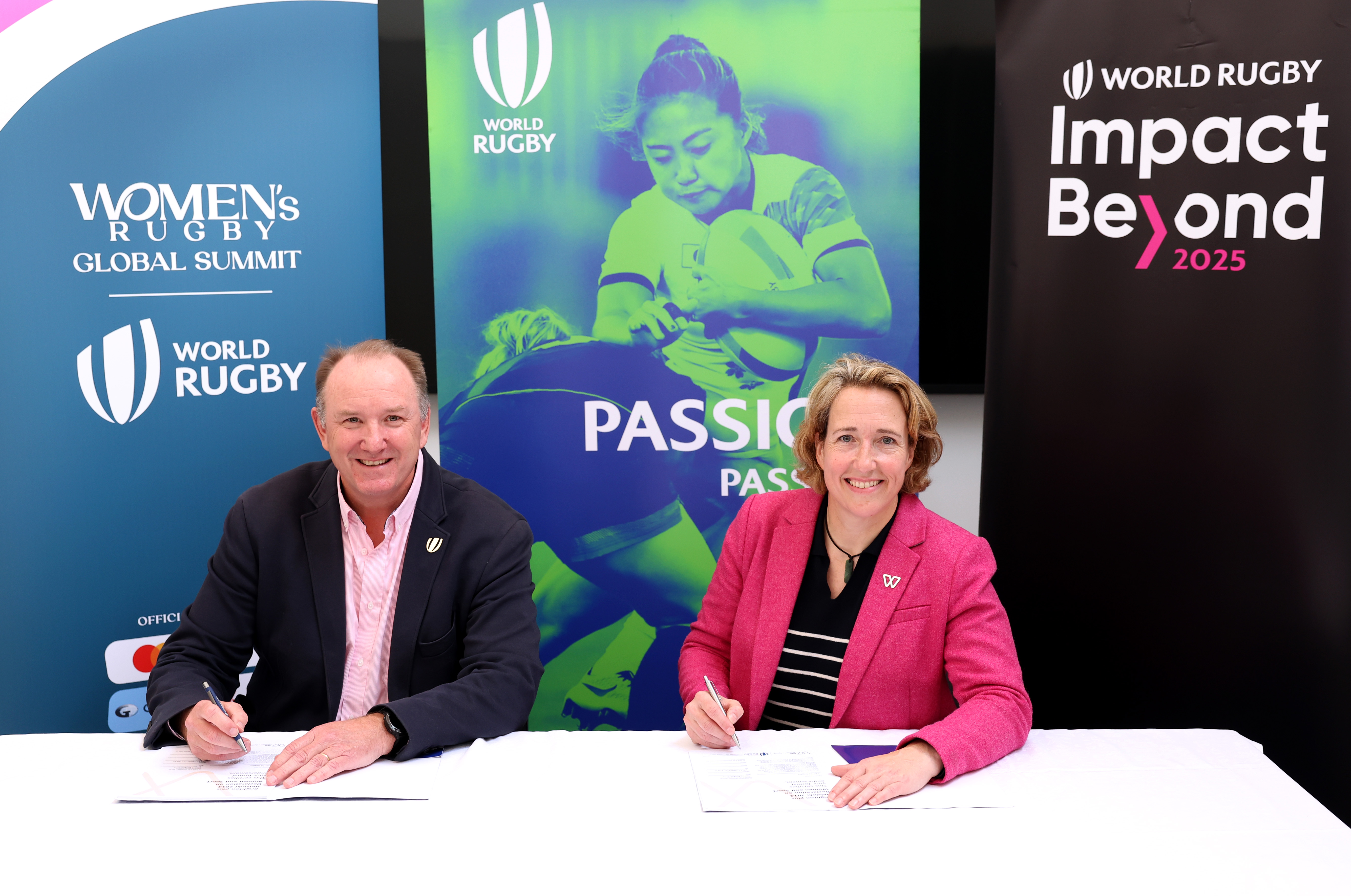 World Rugby signs IWG Women and Sport’s Brighton Plus Helsinki Declaration