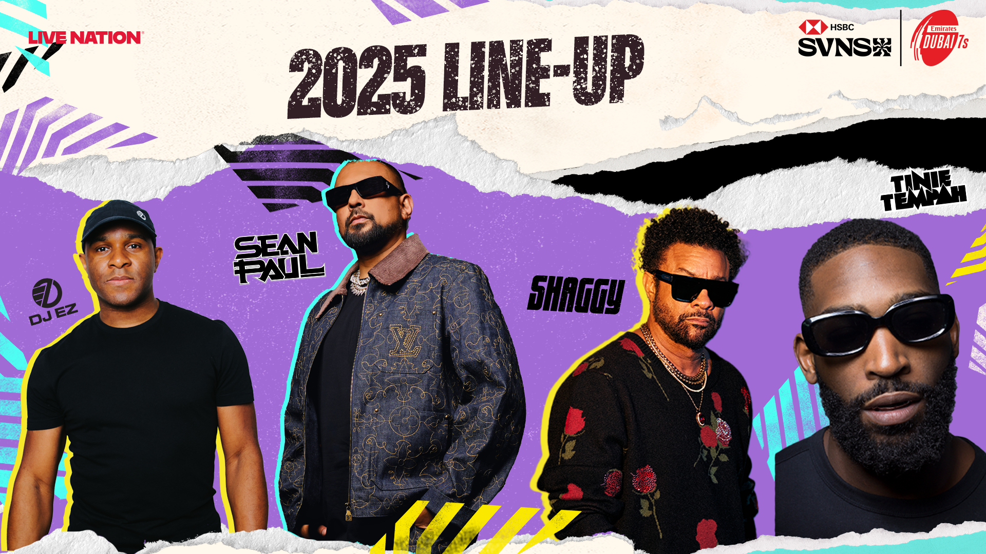 Tinie Tempah, Sean Paul, Shaggy and DJ EZ set to ignite memories at ...